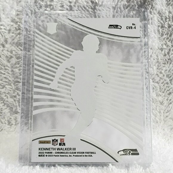 NFL | Toys | 325 Mint 222 Panini Chronicles Kenneth Walker Iii Clear ...